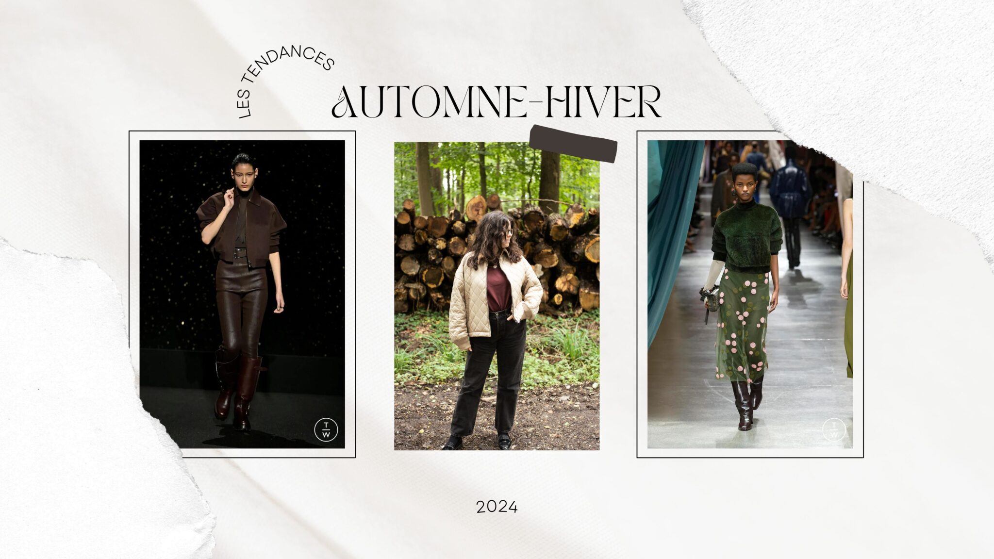 Les tendances automne-hiver 2024 - Rosepaillettee